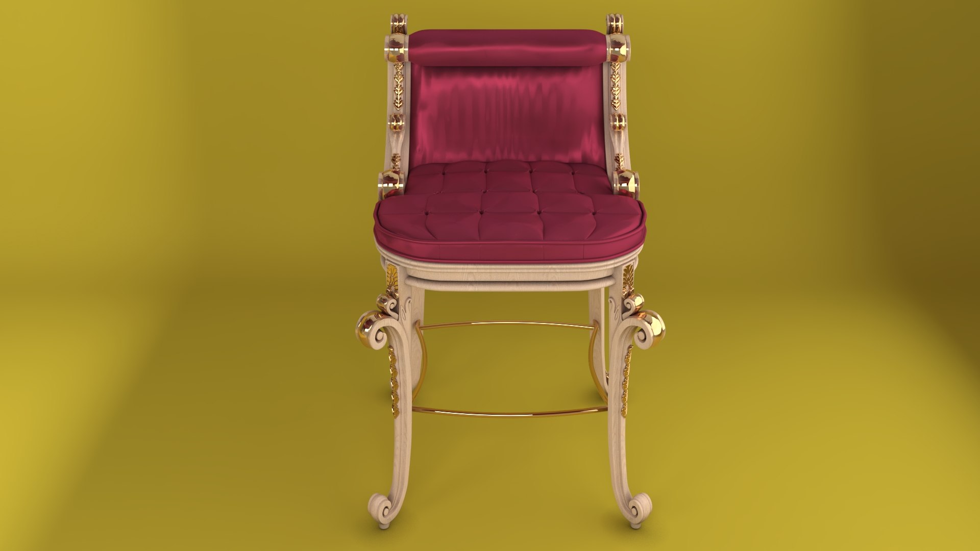 Classic Luxury Seat Model - TurboSquid 1962984