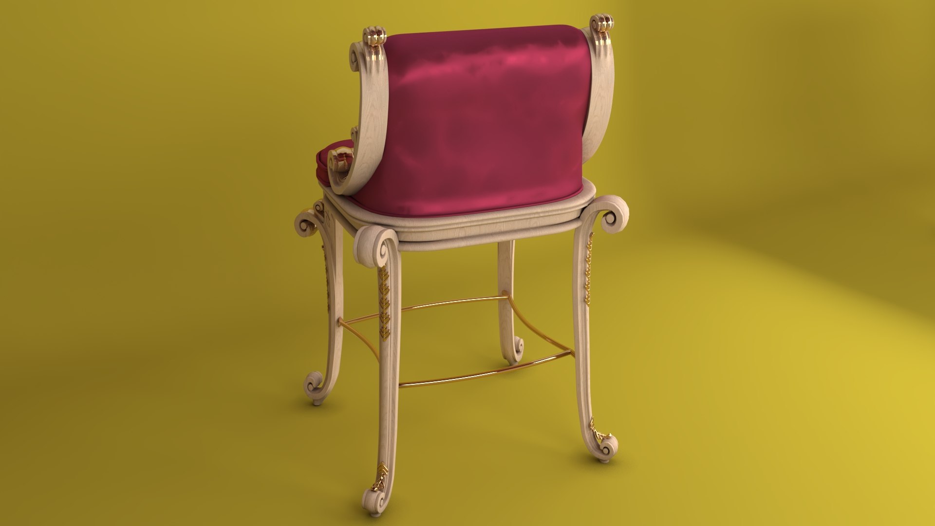 Classic Luxury Seat Model - TurboSquid 1962984
