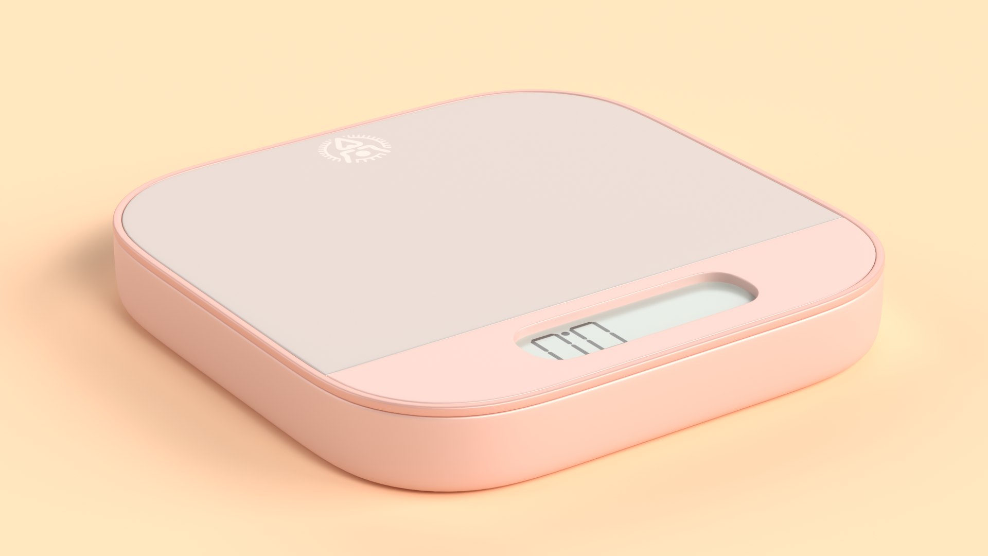 Weight Scale For Babies Pink Color 3D - TurboSquid 2411518
