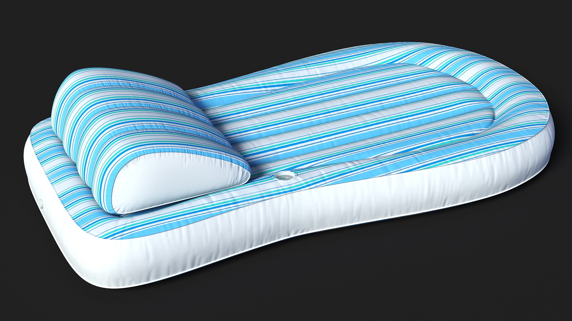 3D model One Person Pool Air Mattress - TurboSquid 2152746