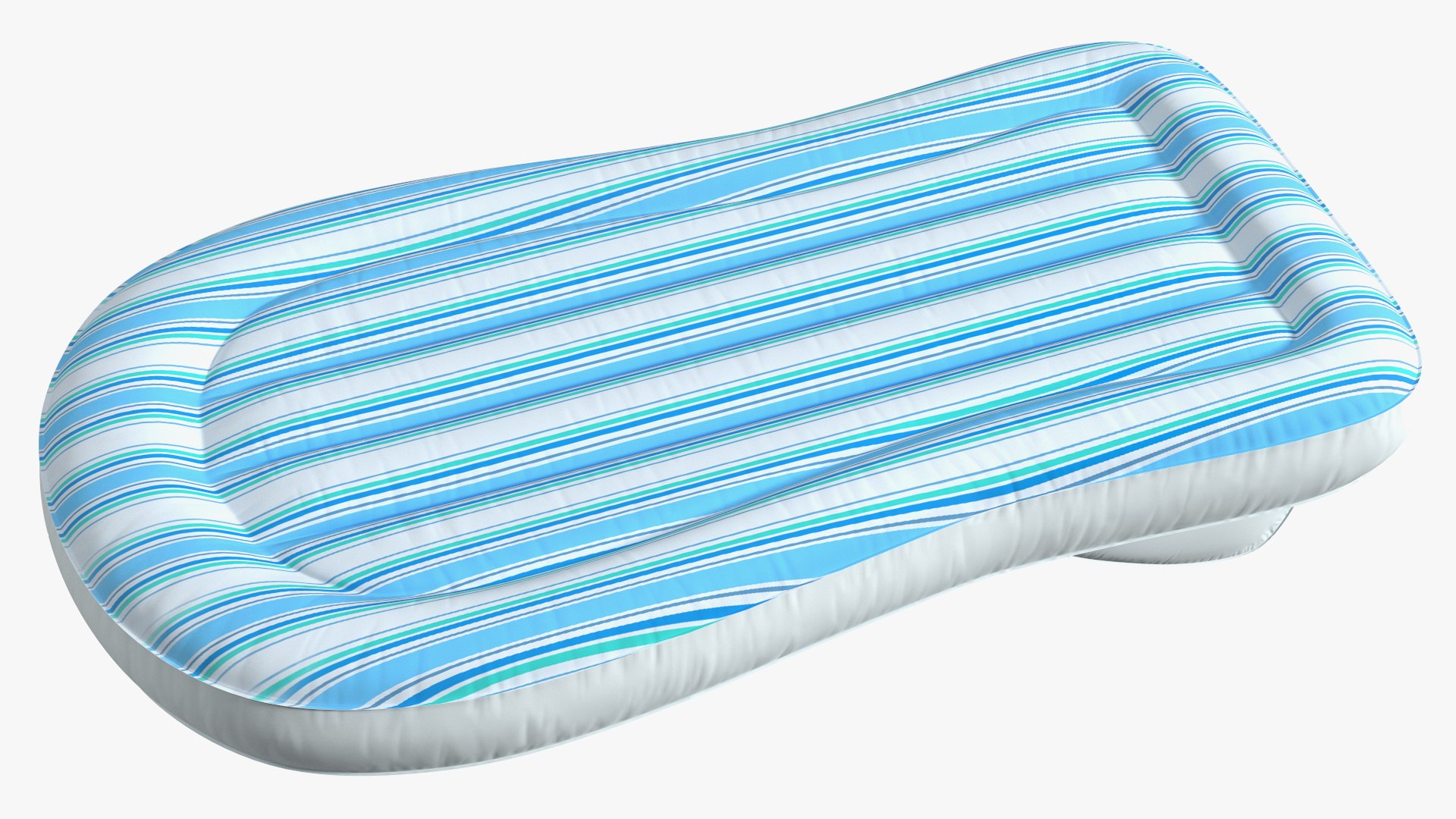 3D Model One Person Pool Air Mattress - TurboSquid 2152746