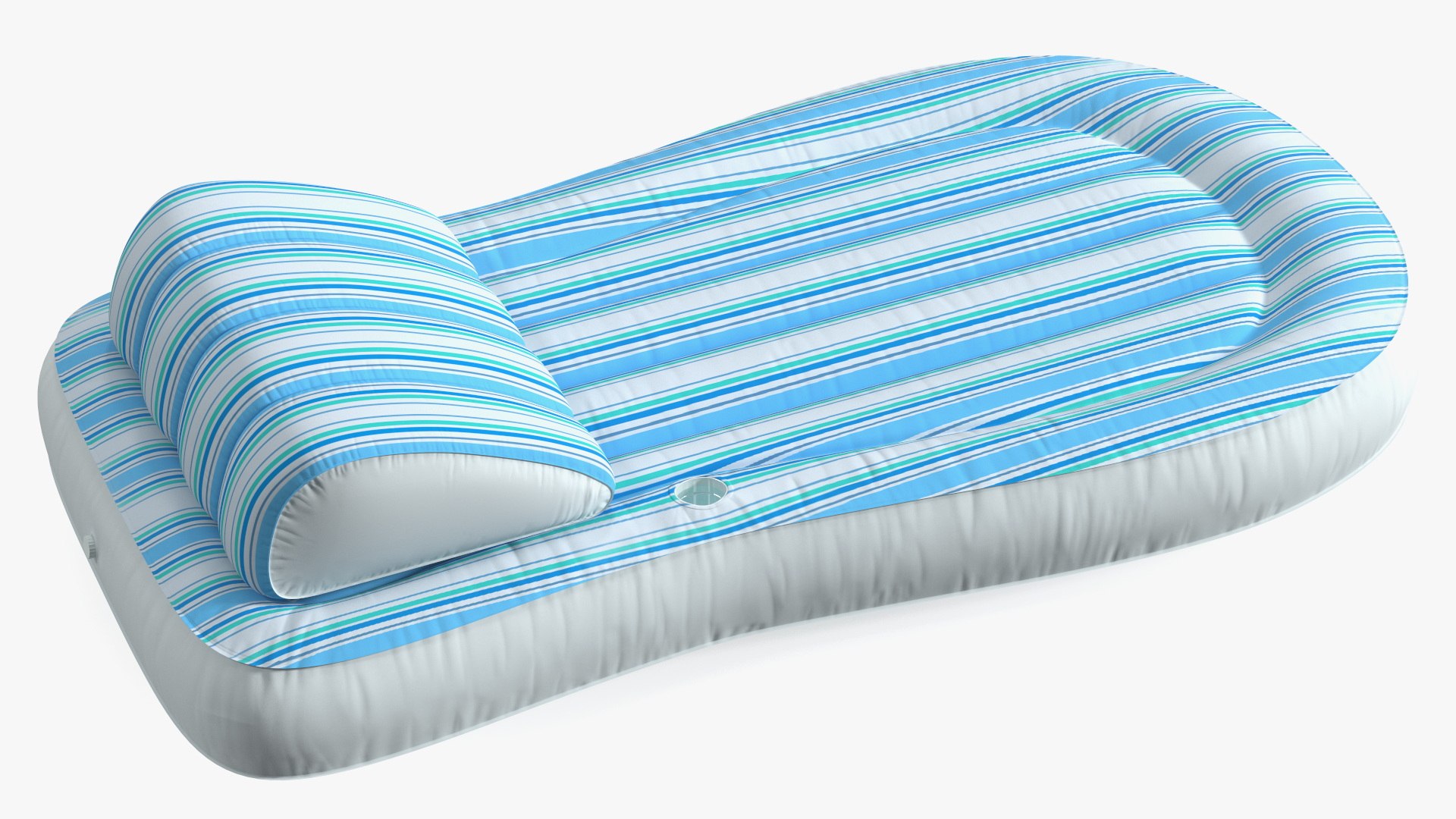 3D Model One Person Pool Air Mattress - TurboSquid 2152746