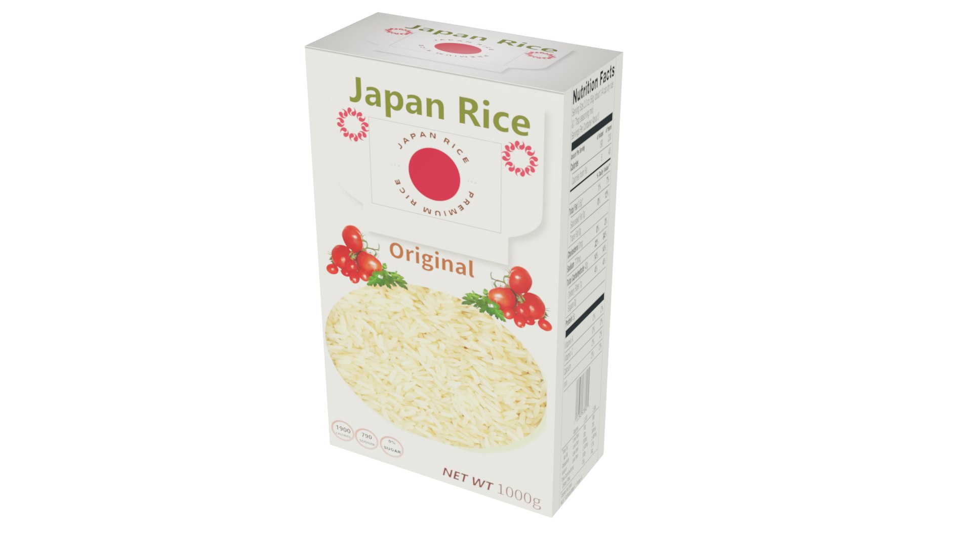 PACK OF RICE 3D Model - TurboSquid 1868013