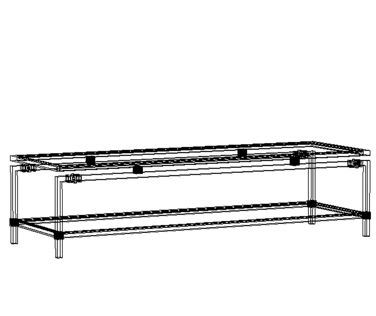 3D Model Stainless Table - TurboSquid 2255379