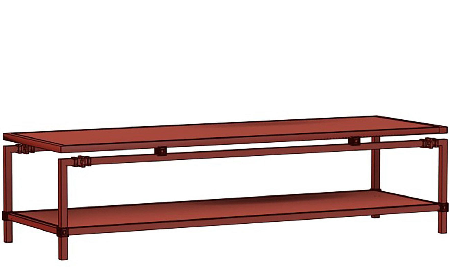 3D Model Stainless Table - TurboSquid 2255379