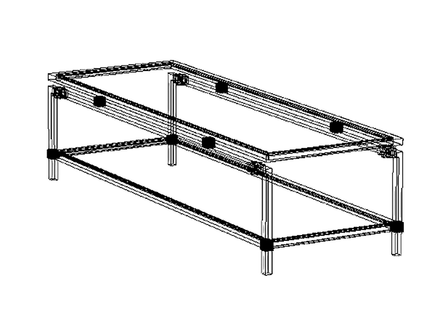 3D Model Stainless Table - TurboSquid 2255379