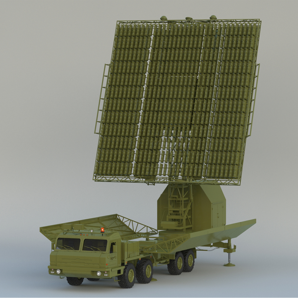 55Zh6ME Nebo M RLM-DE L-Band Radar System Modelo 3D - TurboSquid 1921290