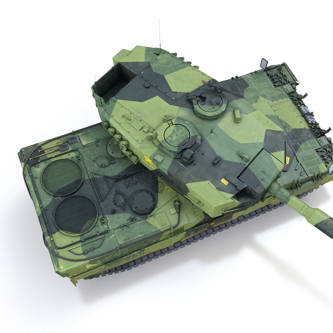 Swedish - Stridsvagn 121 Model - TurboSquid 1428376