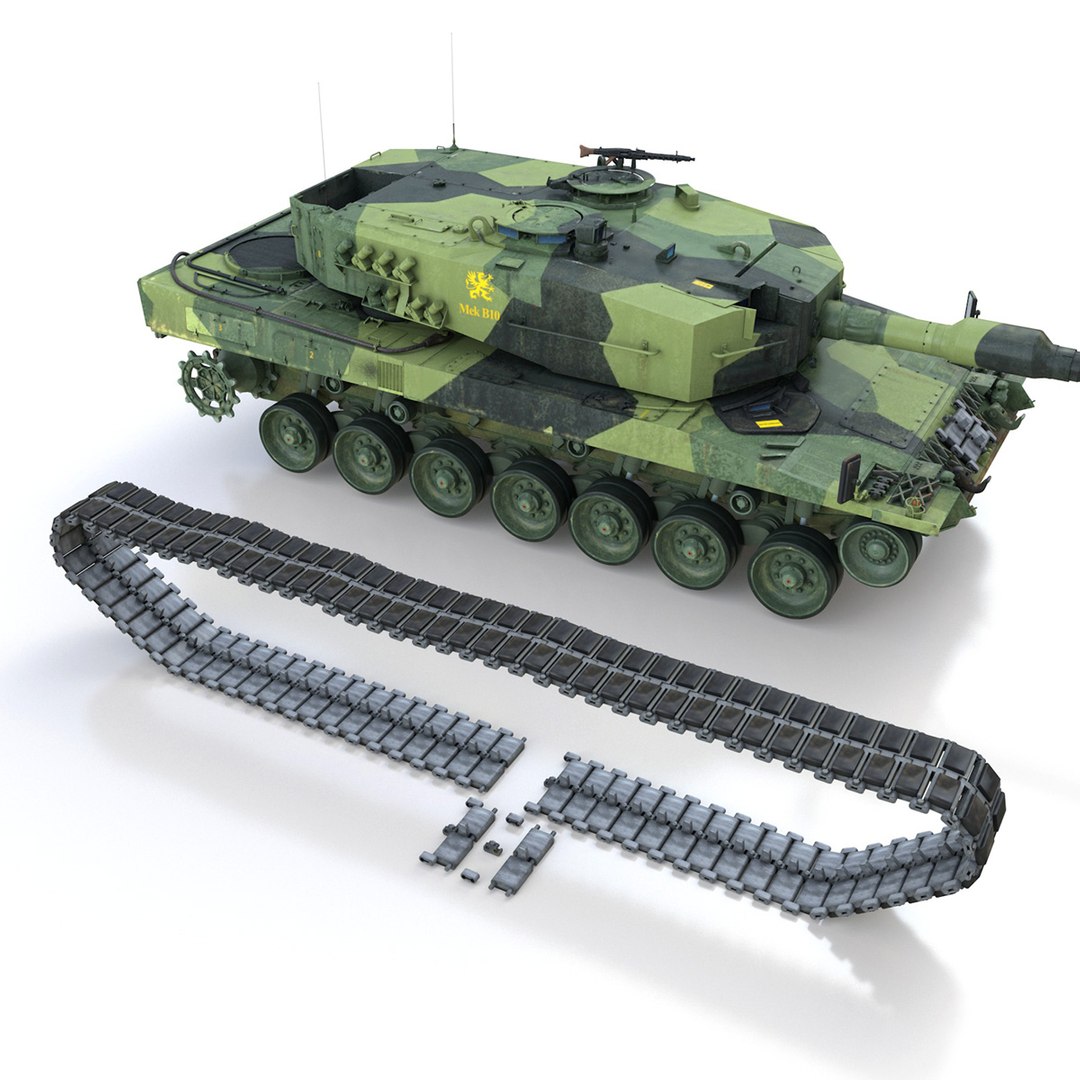 Swedish - Stridsvagn 121 Model - TurboSquid 1428376