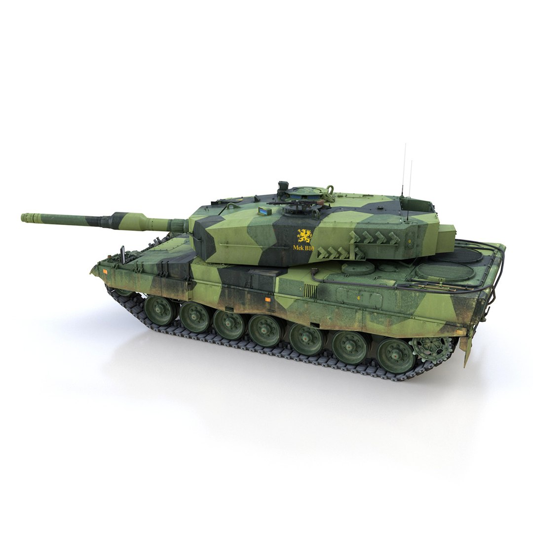 Swedish - Stridsvagn 121 Model - TurboSquid 1428376