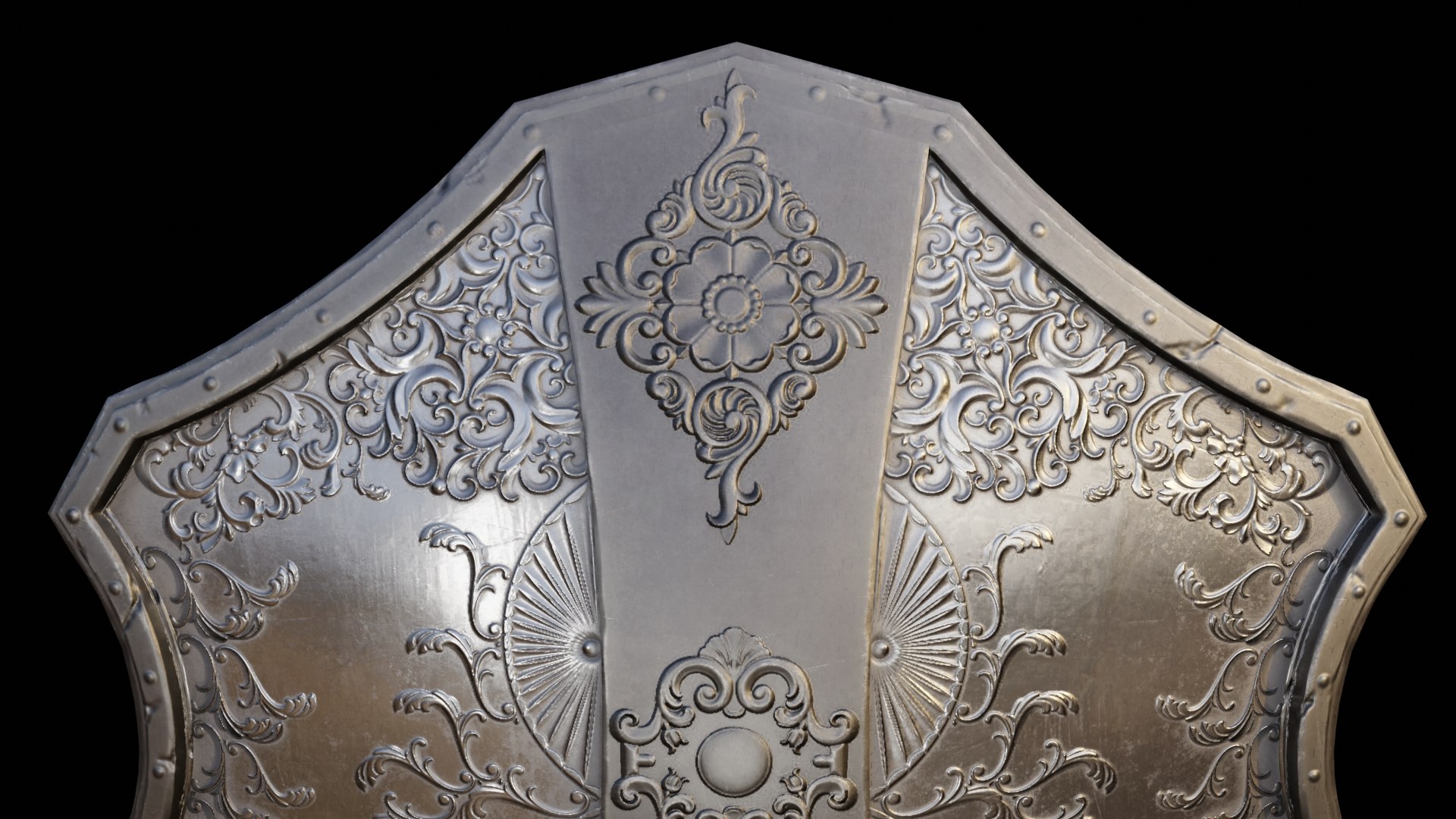 Ornamental Shield 3D model - TurboSquid 2084281