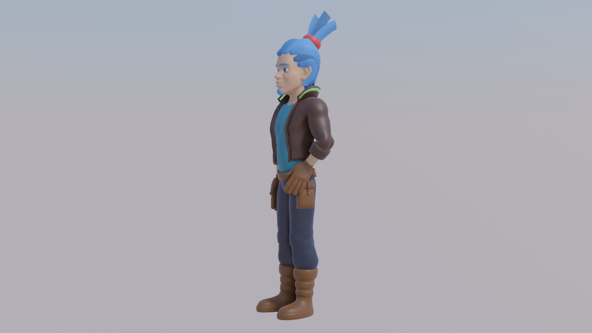 SG CYBERPUNK MALE 3D Model - TurboSquid 1953157