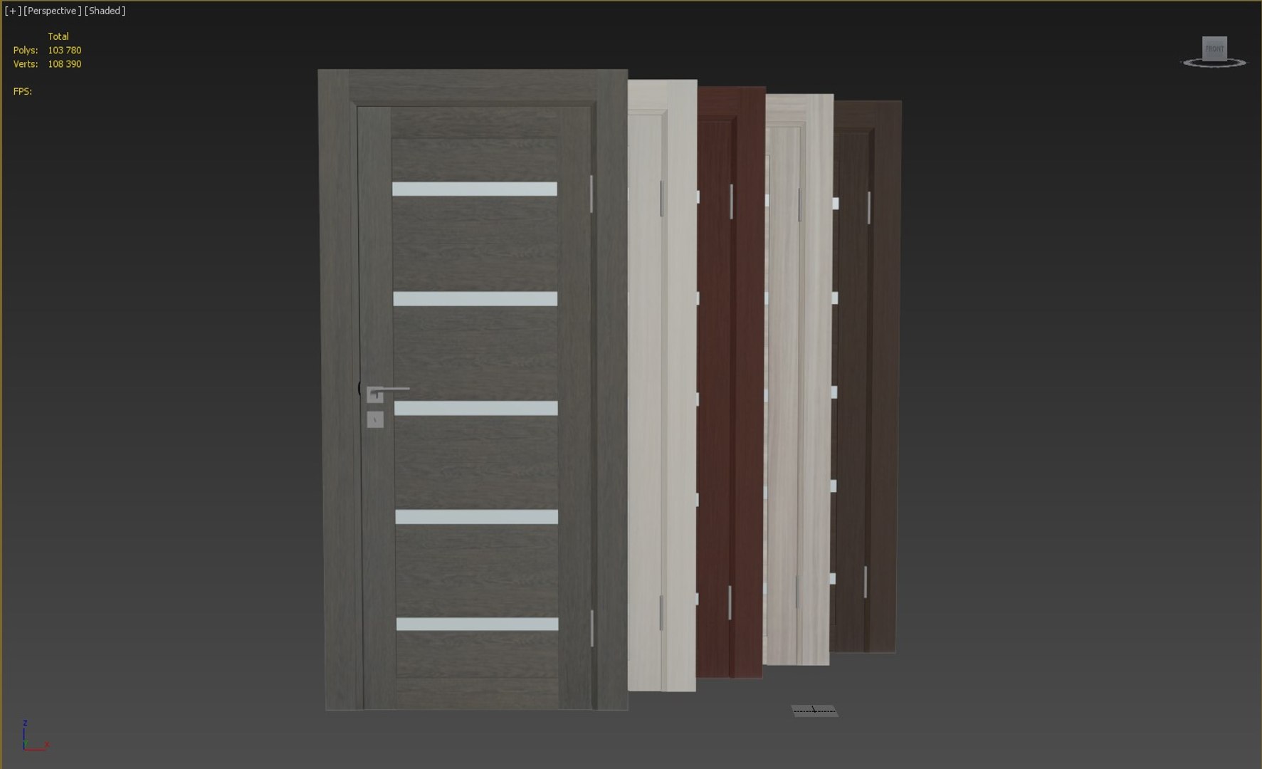 3D doors x - TurboSquid 1266573