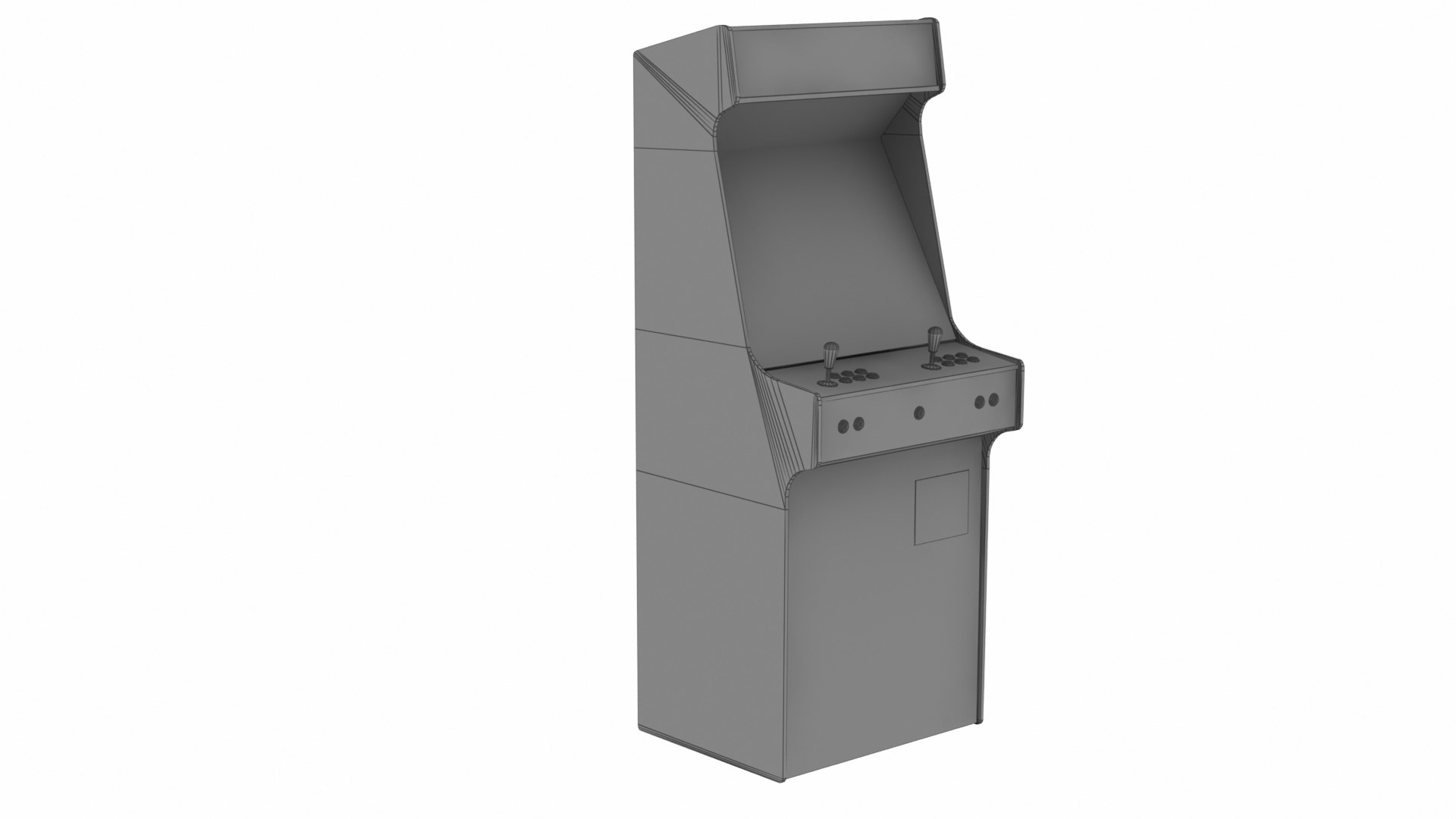 Arcade Game Collection 2 In 1 3D - TurboSquid 2517199