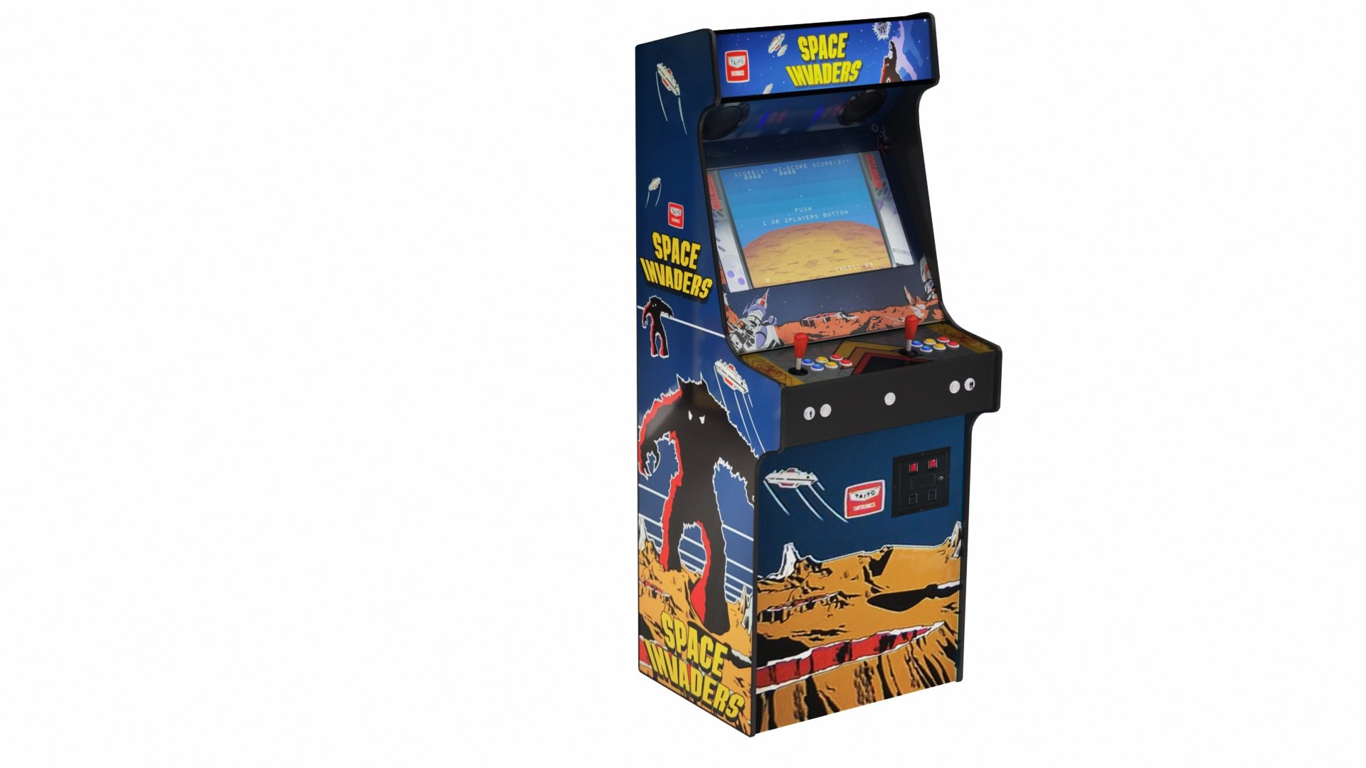 Arcade Game Collection 2 In 1 3D - TurboSquid 2517199