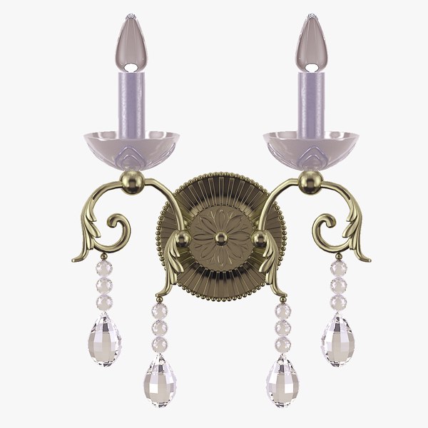 3d wall lamp model