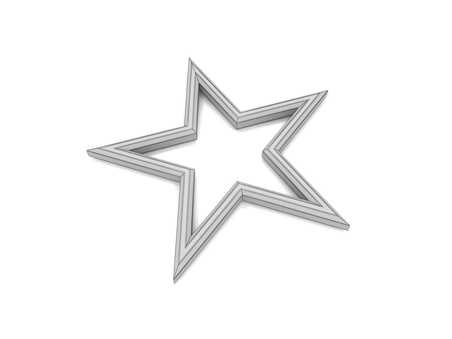 3D Star Model - TurboSquid 1387305