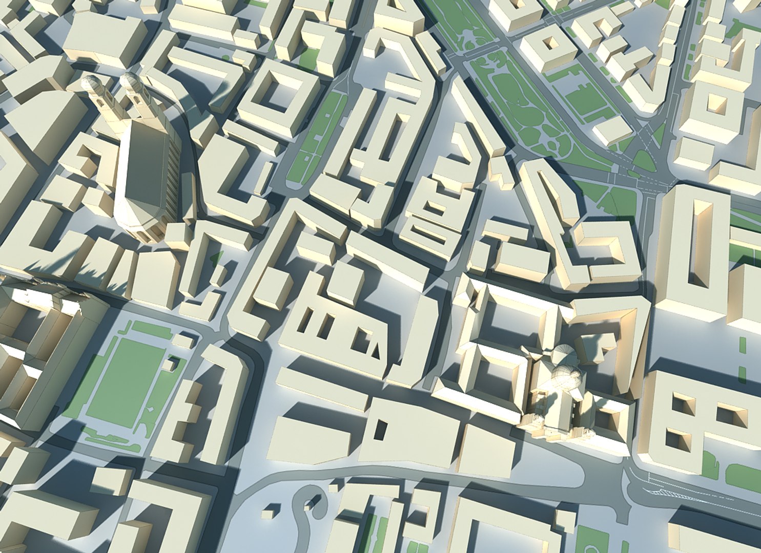 city munich 3d model