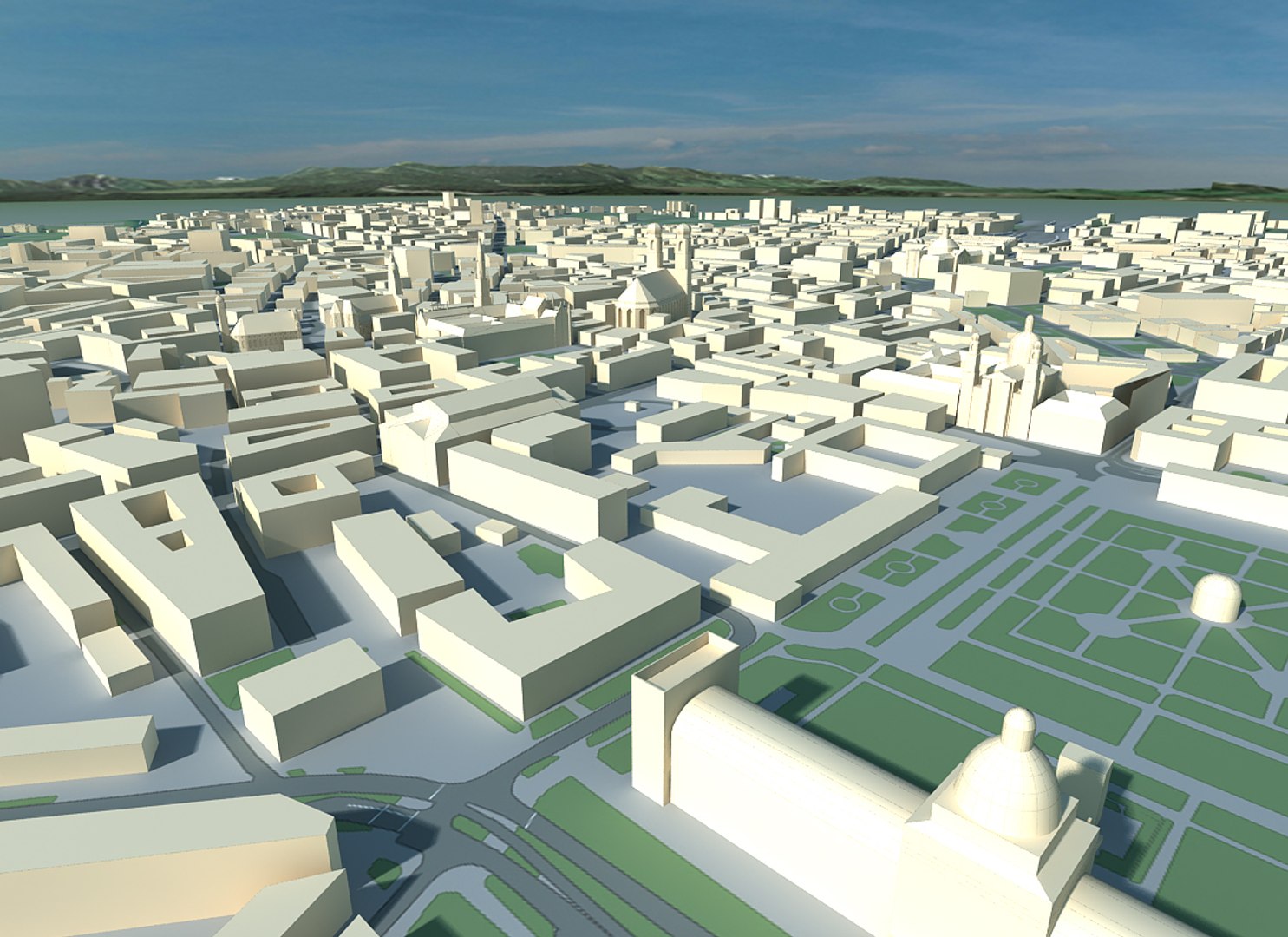 City Munich 3d Model