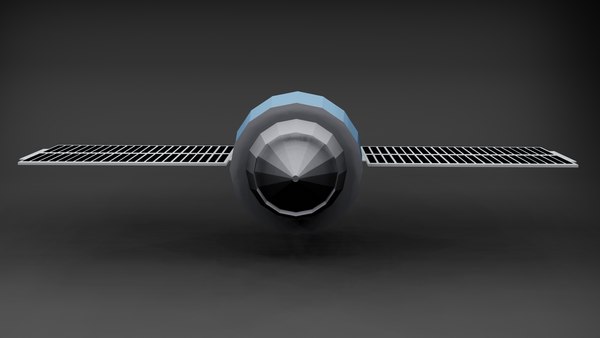 3D model low poly satellite - TurboSquid 1973413