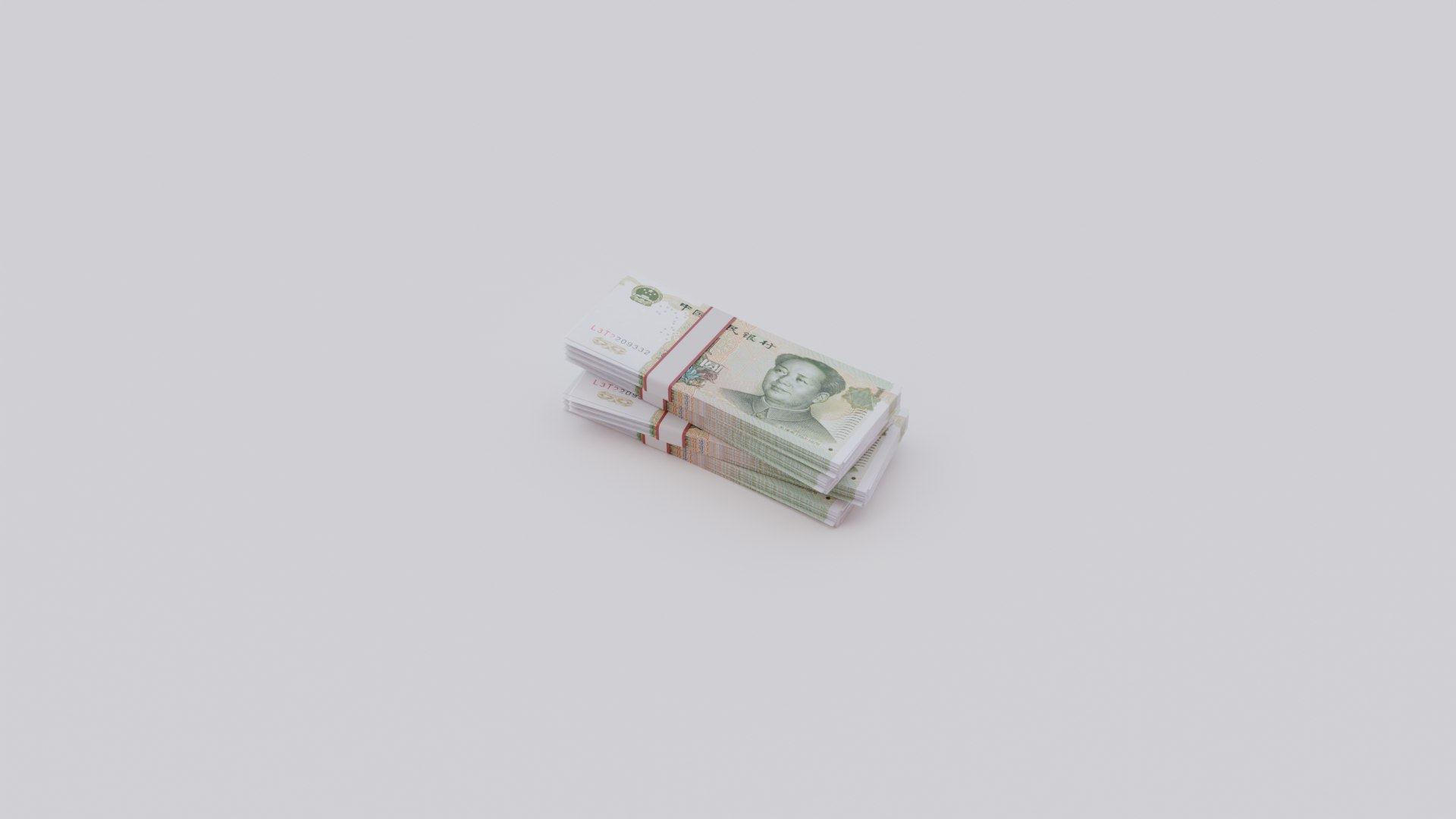 3D 1 Chinese Renminbi CNH Currency - TurboSquid 2378369