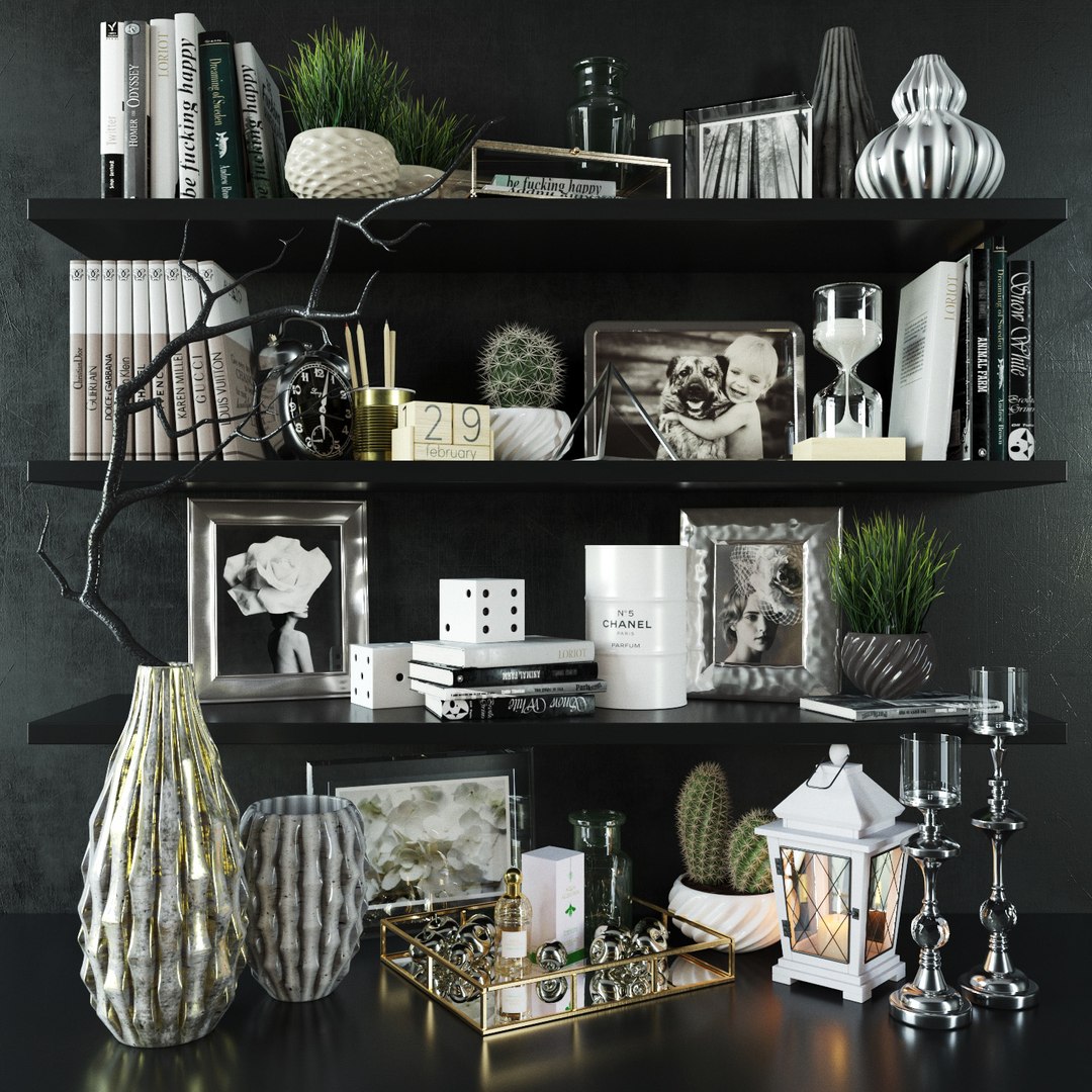 3D Shelves Model - TurboSquid 1275360