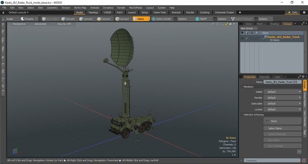Kasta 2E2 Radar Truck 3D - TurboSquid 1780565