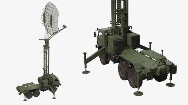 Kasta 2E2 Radar-LKW 3D-Modell - TurboSquid 1780565