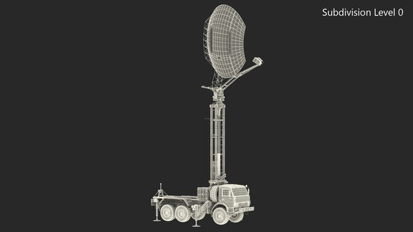 Kasta 2E2 Radar Truck 3D - TurboSquid 1780565