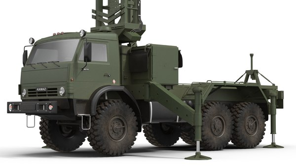 Kasta 2E2 Radar-LKW 3D-Modell - TurboSquid 1780565
