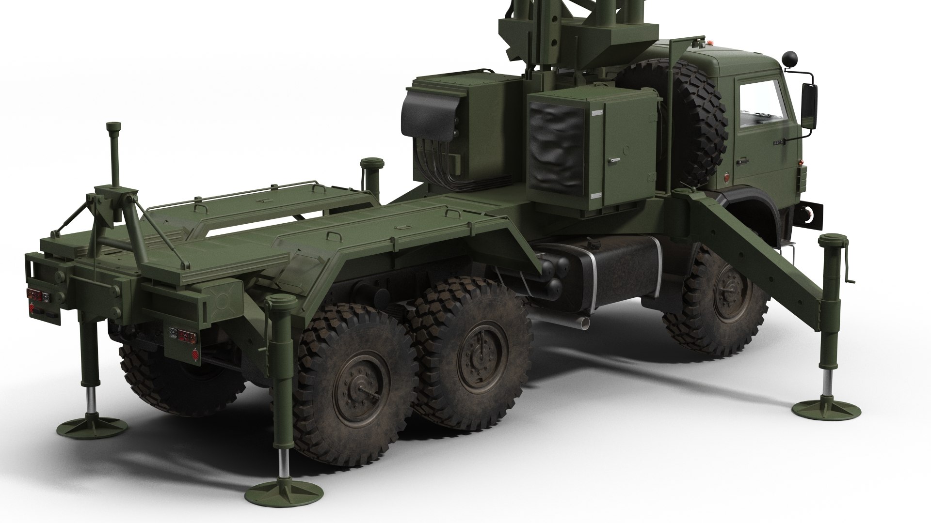 Kasta 2E2 Radar Truck 3D - TurboSquid 1780565