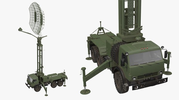 Kasta 2E2 Radar Truck 3D - TurboSquid 1780565