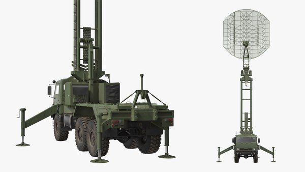 Kasta 2E2 Radar Truck 3D - TurboSquid 1780565