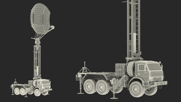 Kasta 2E2 Radar Truck 3D - TurboSquid 1780565