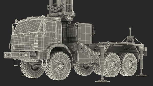 Kasta 2E2 Radar Truck 3D - TurboSquid 1780565