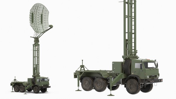Kasta 2E2 Radar-LKW 3D-Modell - TurboSquid 1780565