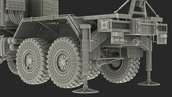 Kasta 2E2 Radar Truck 3D - TurboSquid 1780565