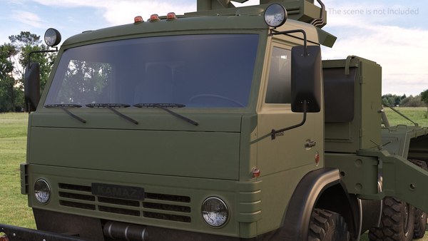 Kasta 2E2 Radar Truck 3D - TurboSquid 1780565