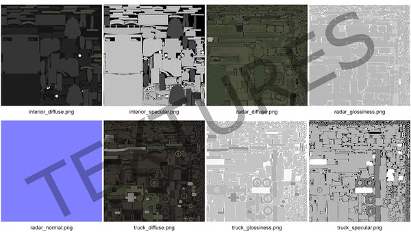 Kasta 2E2 Radar Truck 3D - TurboSquid 1780565