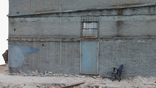 Demolition site facade 3D model - TurboSquid 1349782