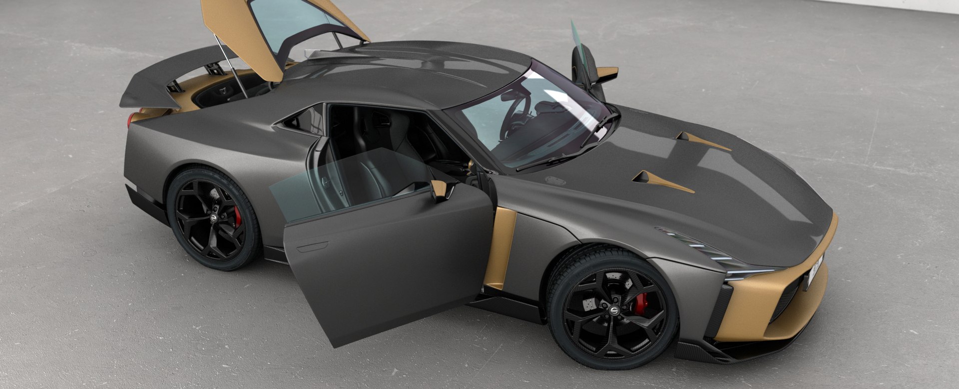 Realistic nissan gt-r50 concept 3D model - TurboSquid 1631399