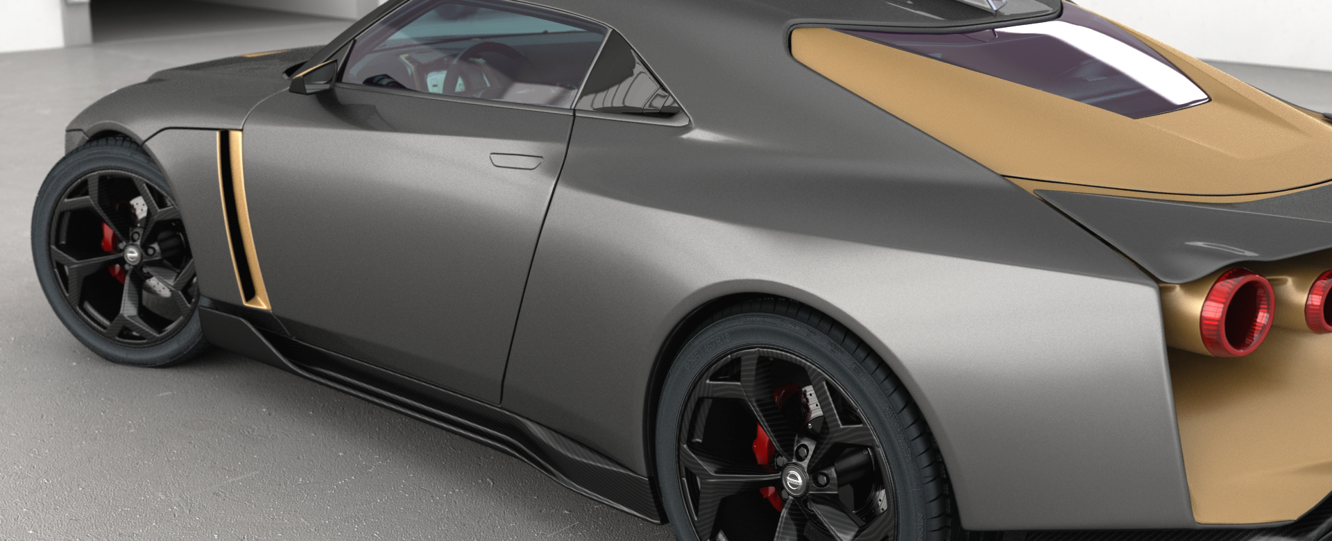 Realistic nissan gt-r50 concept 3D model - TurboSquid 1631399