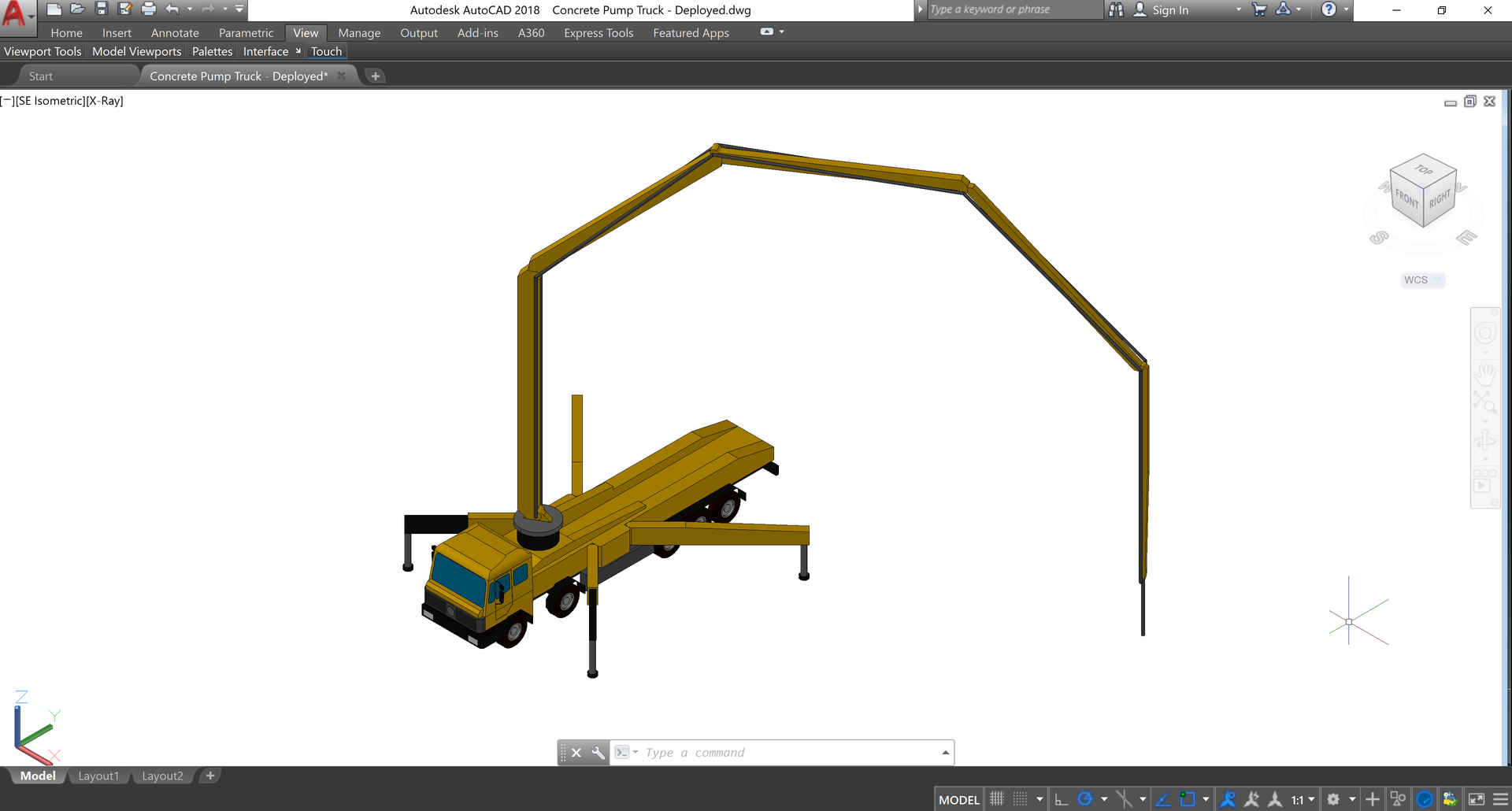 Parametric Concrete Pump Truck - Revit Family 3D model - TurboSquid 1820165