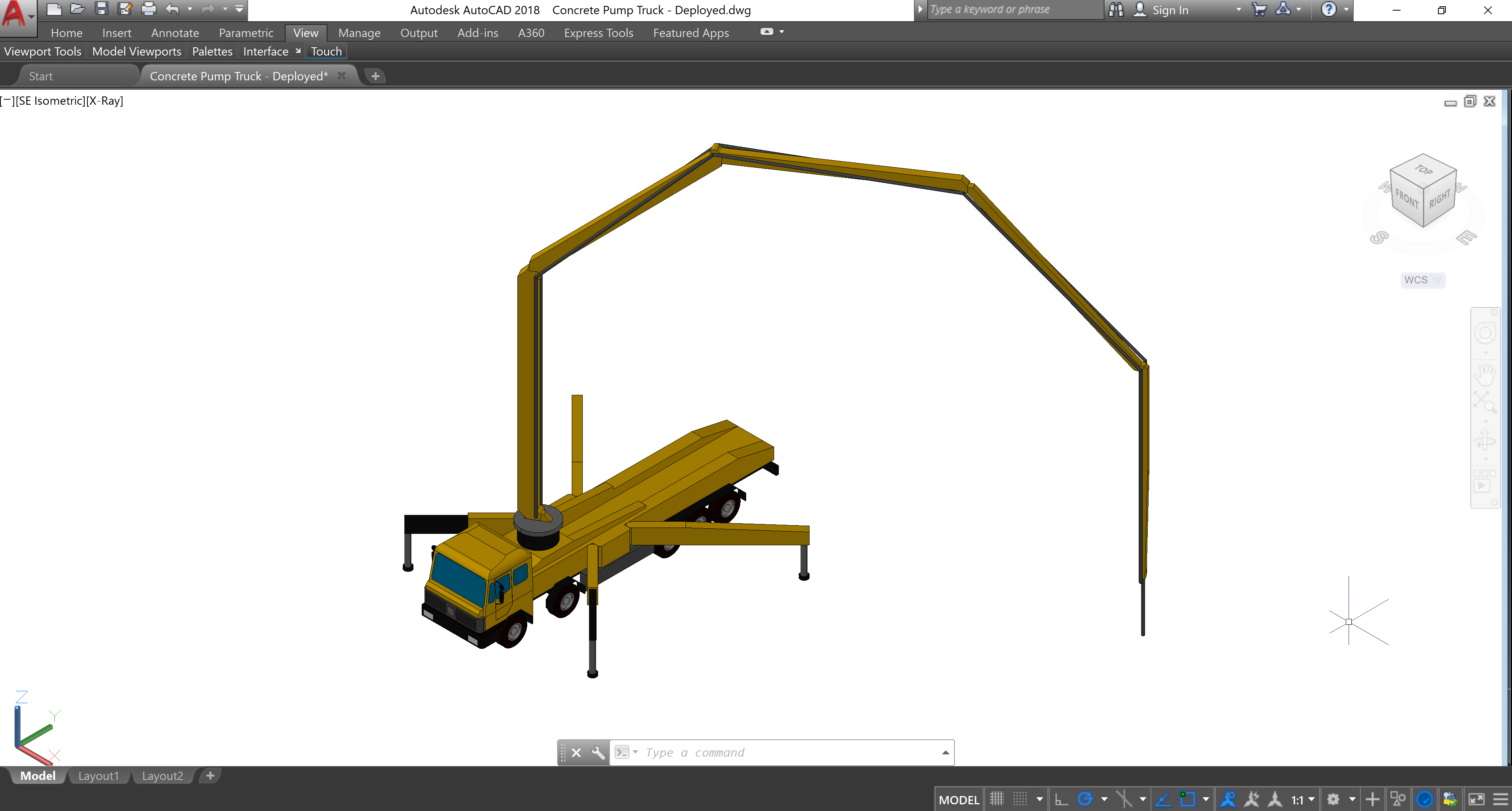 Parametric Concrete Pump Truck - Revit Family 3D model - TurboSquid 1820165