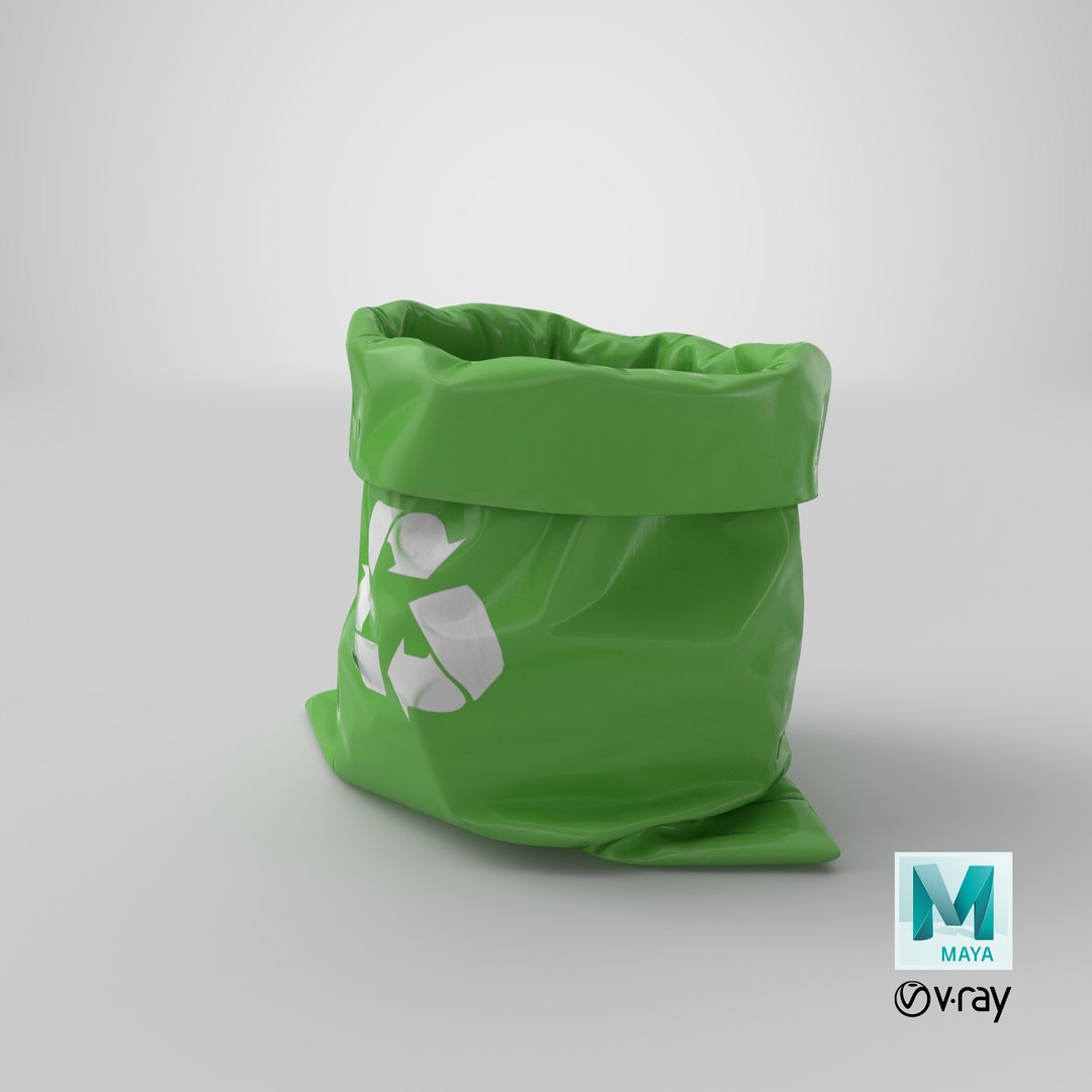 Waste Bag Environmental 3D Model - TurboSquid 1646848