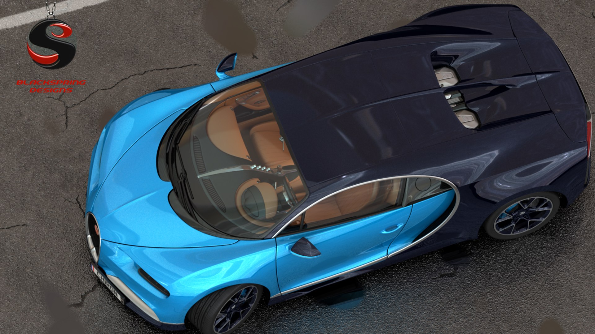 bugatti chiron 3d model