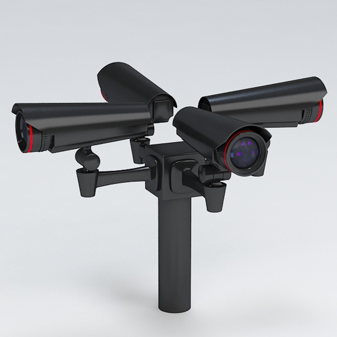 Security Camera 3d Max