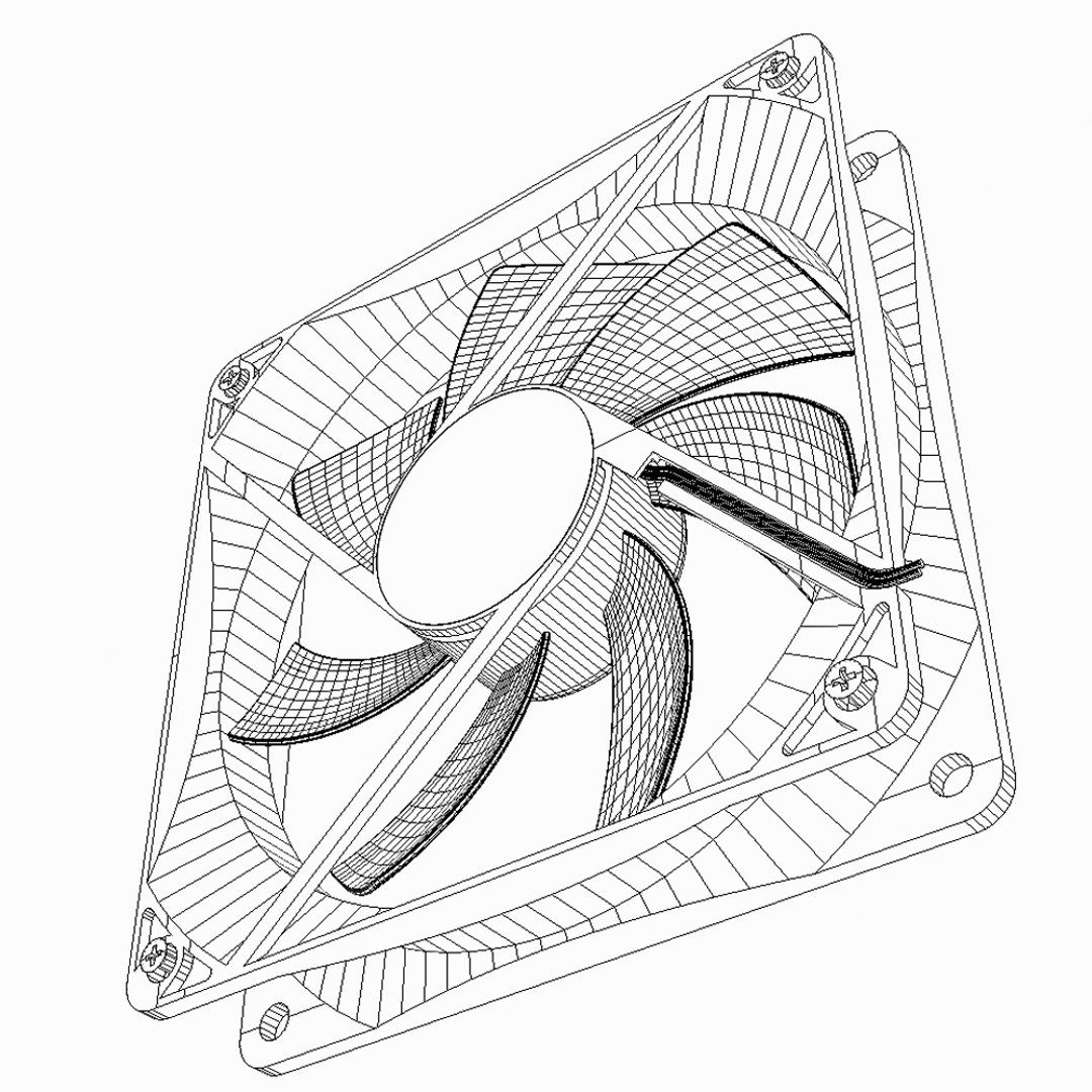 Cooling Fan 3ds