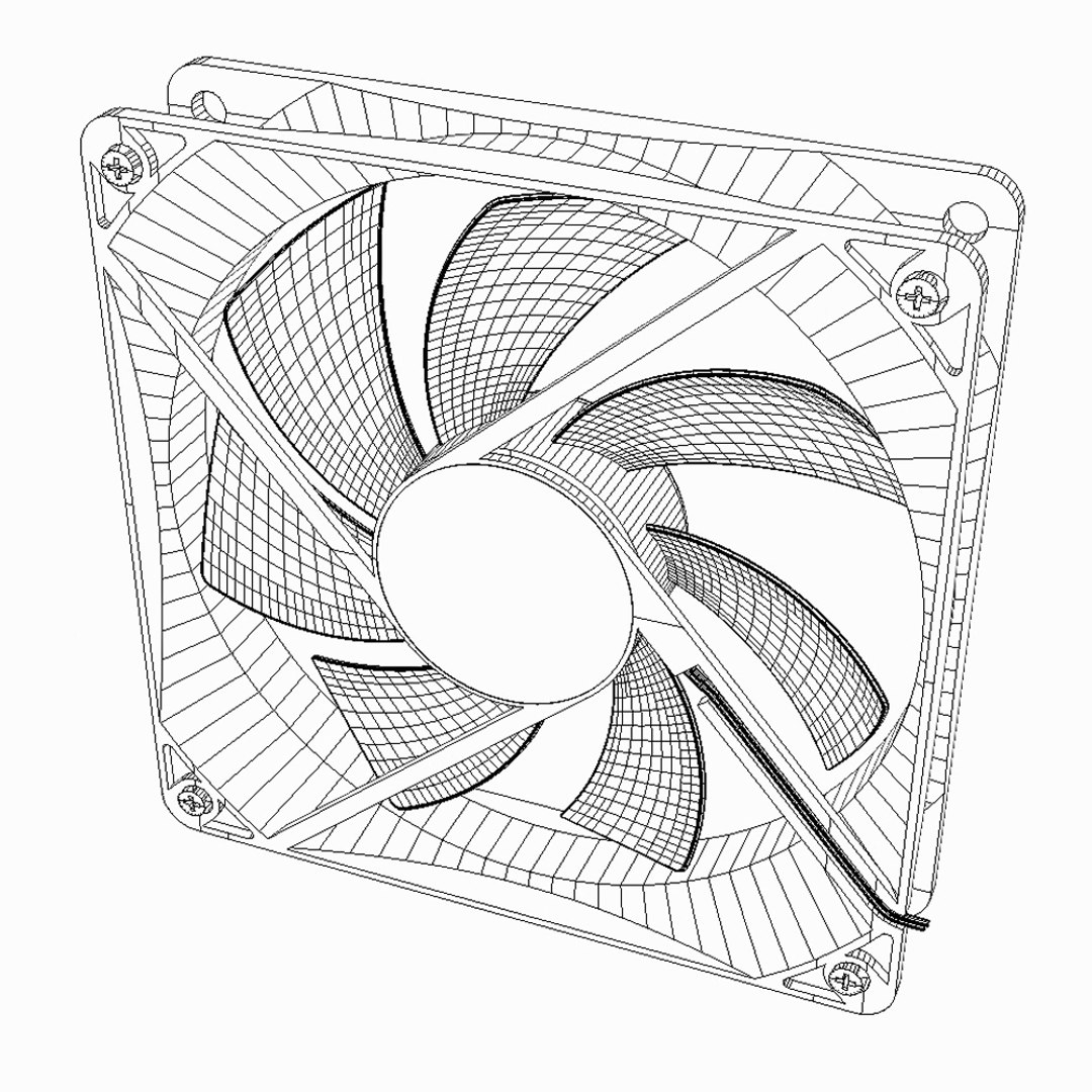 Cooling Fan 3ds