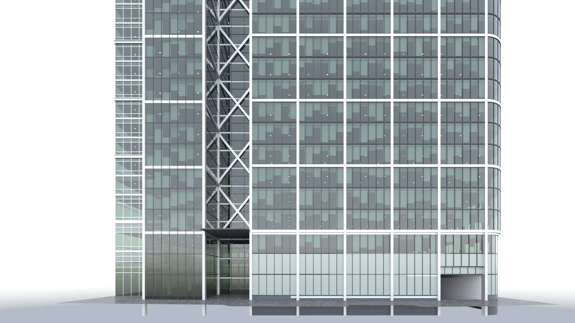 33 Canada Square Building Canary Wharf 3D - TurboSquid 1962413